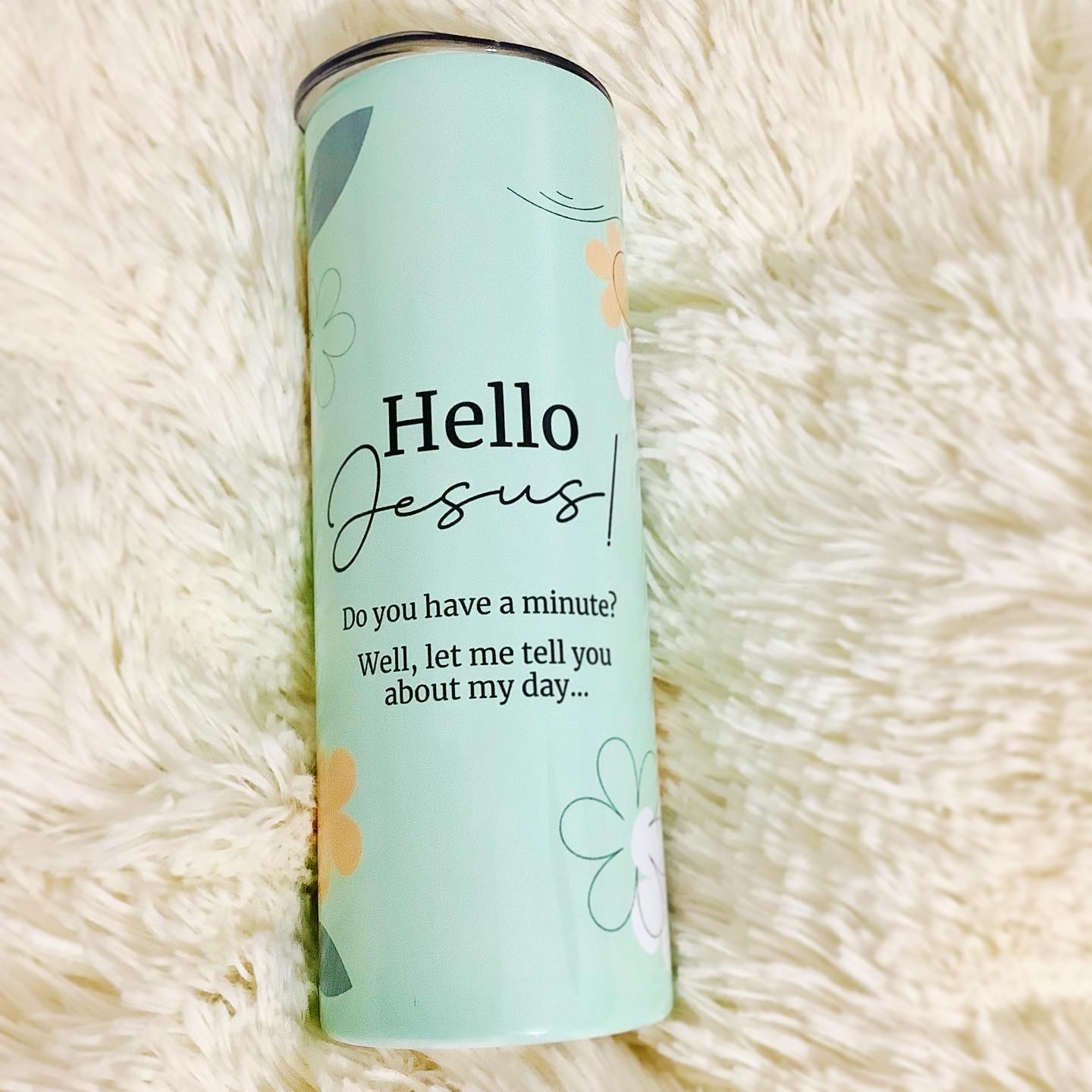 Thermo Hello Jesus 20 oz - PRINTYFLAIR
